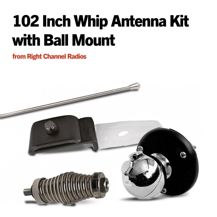 Whip Antennas | Right Channel Radios