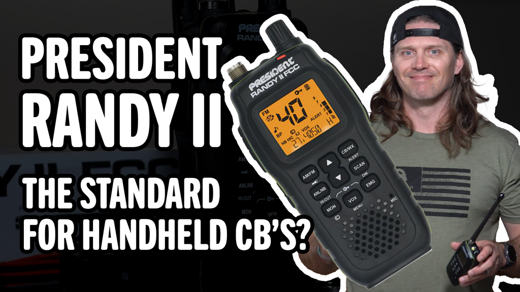 President Randy II AM/FM FCC | Right Channel Radios