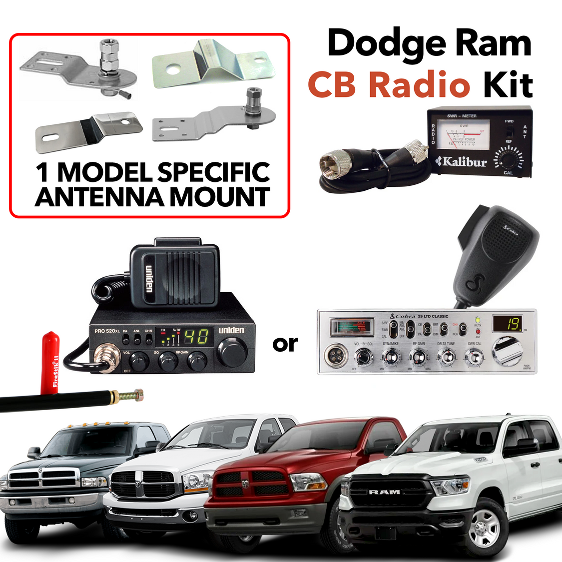 Dodge CB Radio Equipment | Right Channel Radios