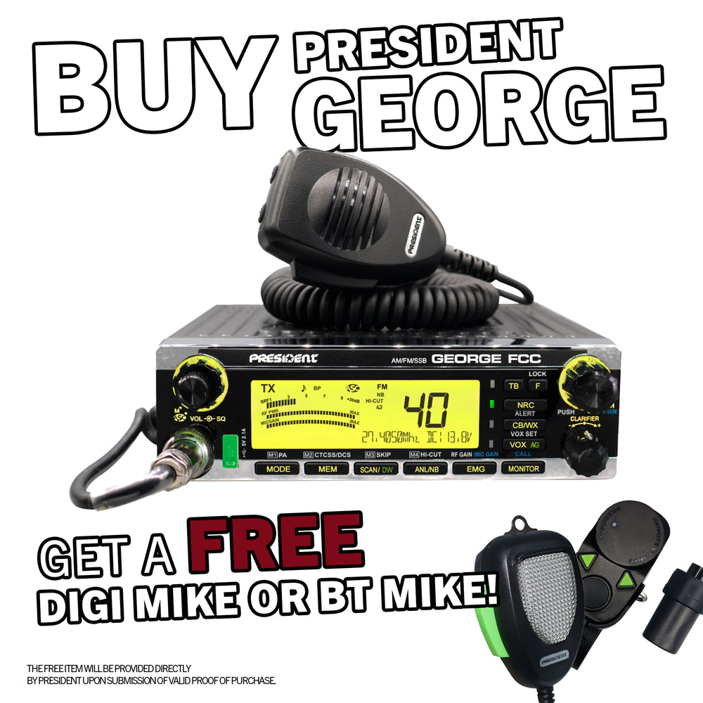 President CB Radios | Right Channel Radios