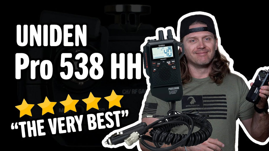 Uniden Pro 538 AM/FM Handheld | Right Channel Radios