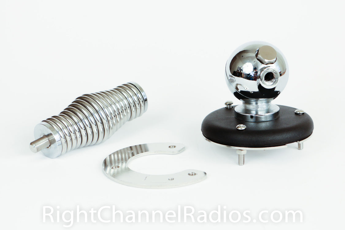 CB Antenna Ball Mount and Spring | Right Channel Radios