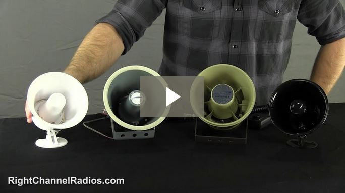 CB PA Speaker - 25 Watt | Right Channel Radios