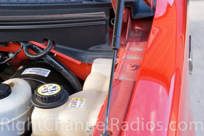 Ford F150 CB Antenna Hood Mount | Right Channel Radios