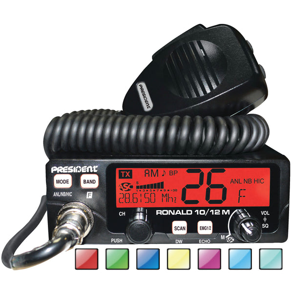 President Ronald AM/FM HAM Radio | Right Channel Radios