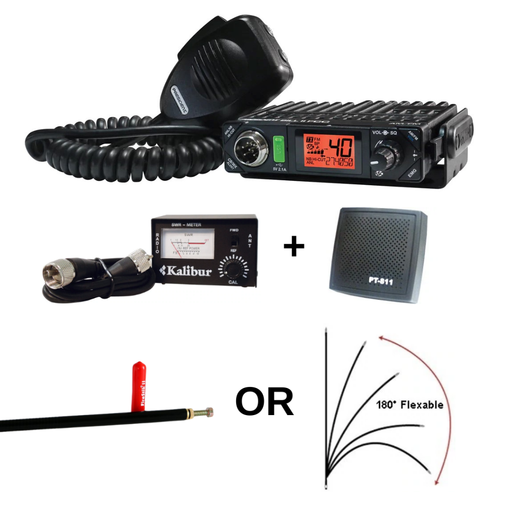 President Bill Jeep & Off-Road CB Radio Kit | Right Channel Radios