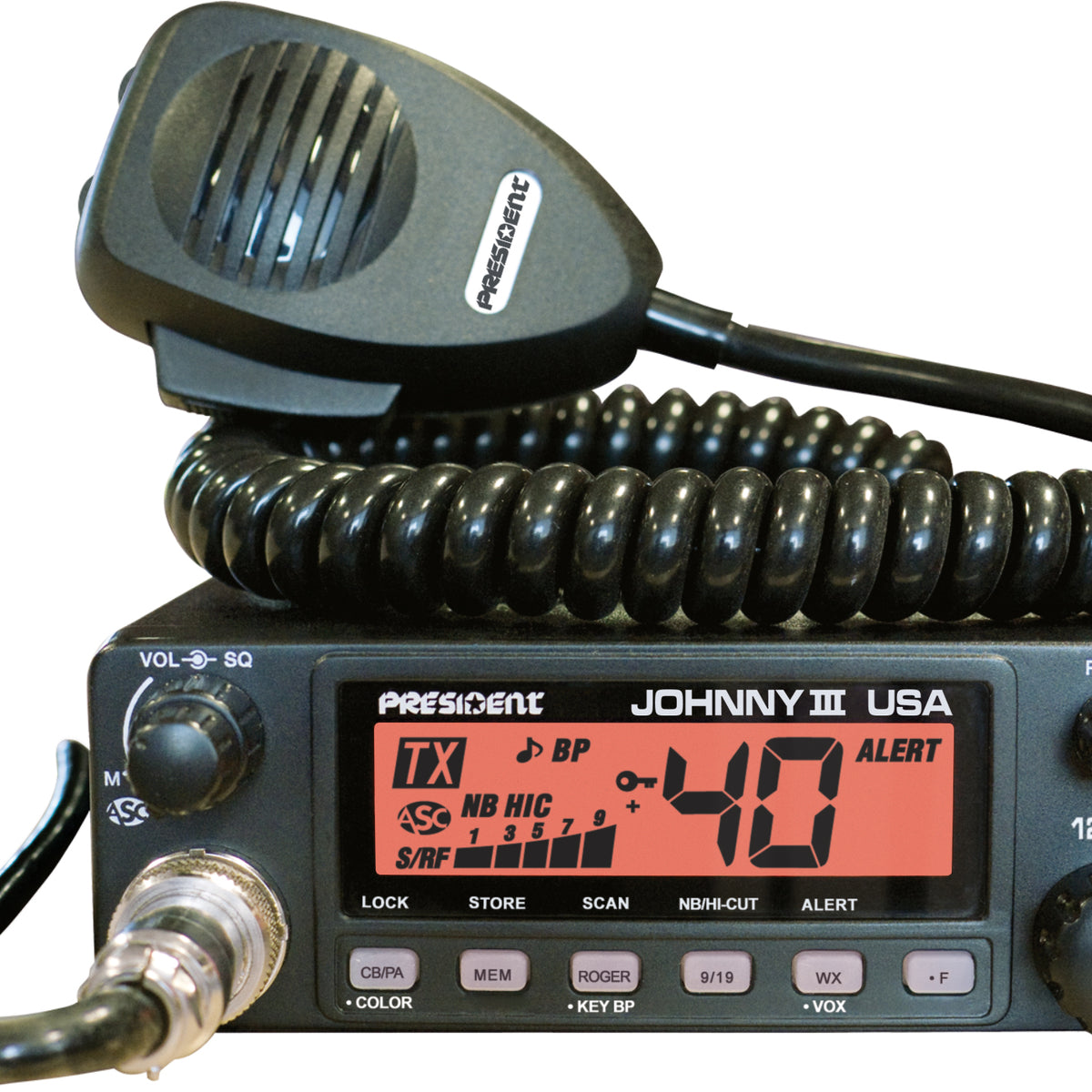 President Johnny III CB Radio | Right Channel Radios