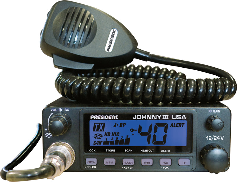 President Johnny III CB Radio | Right Channel Radios